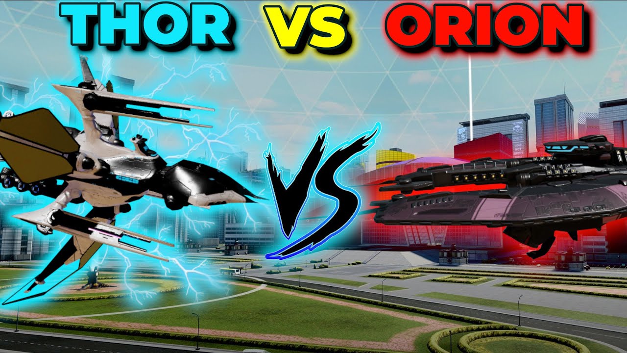 WR Comparison - Thor VS Orion - Which Mothership Is Better? War Robots ...