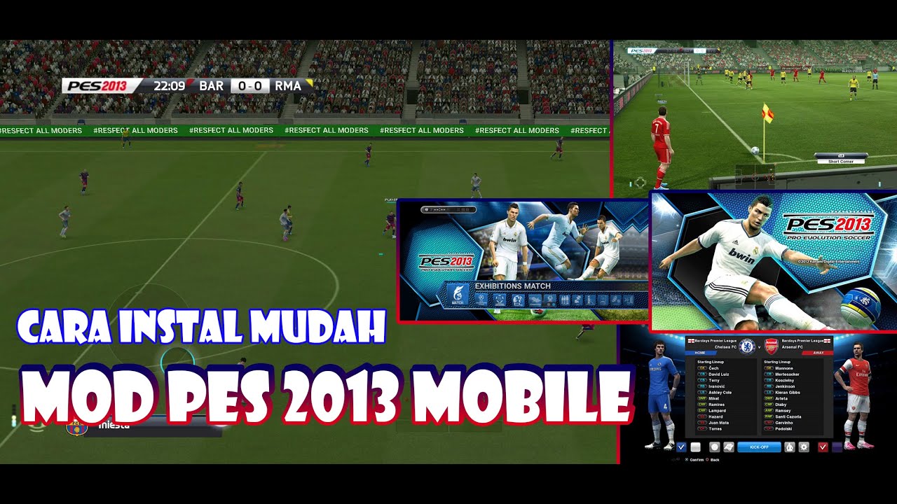 Review PES 2013 versi mobile android hasil mod dari FIFA 16 offline ...