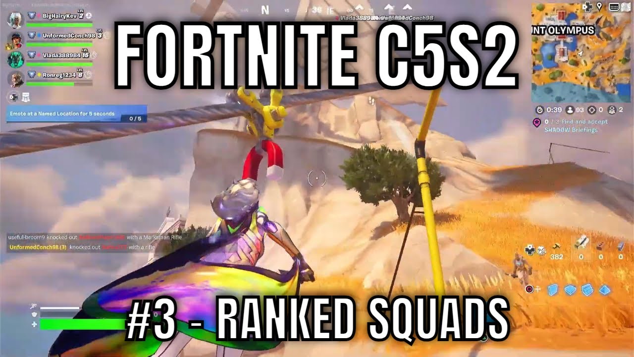 FORTNITE C5S2 #3 - RANKED SQUADS - YouTube