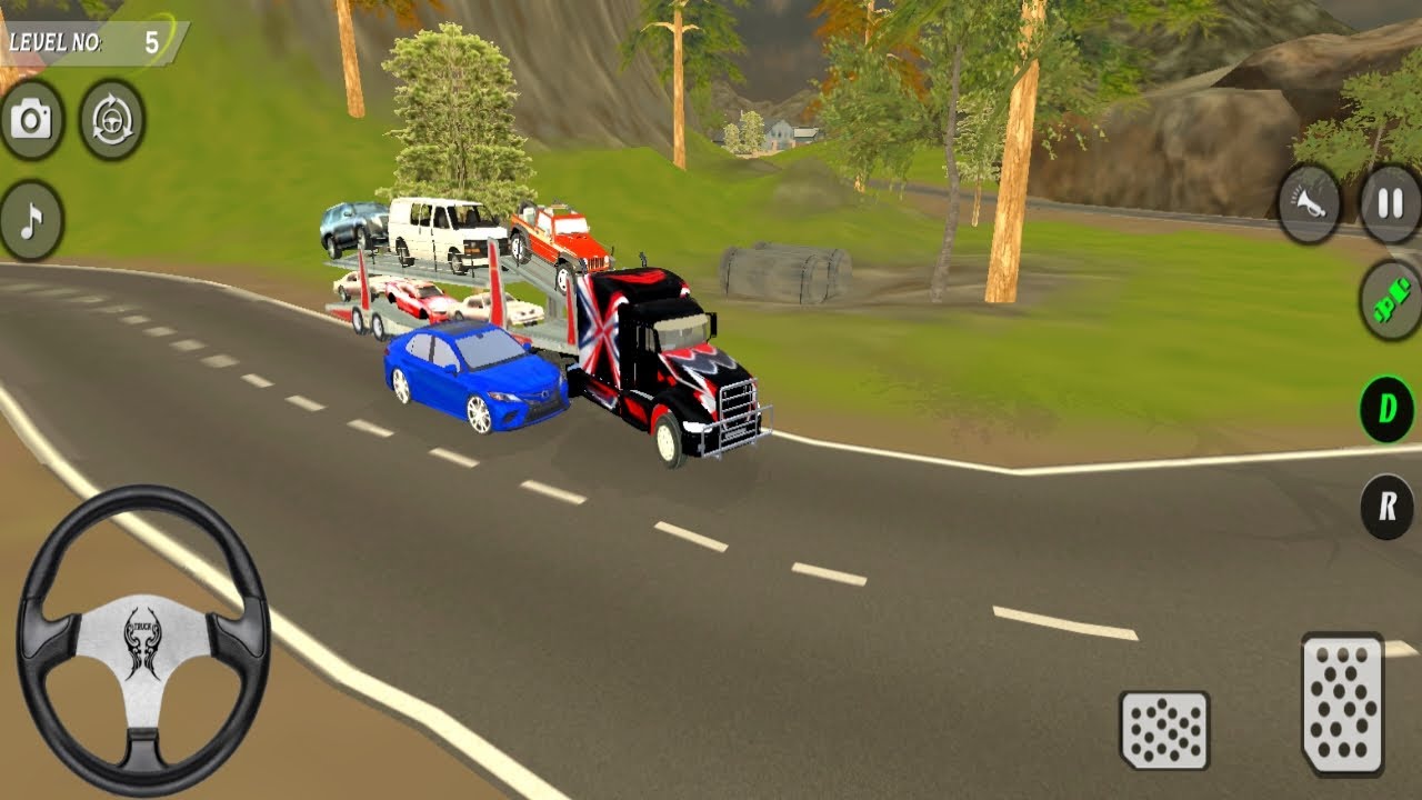 Hauling Oversized Loads in Truck Driver Driving 3D Simulator Games ...