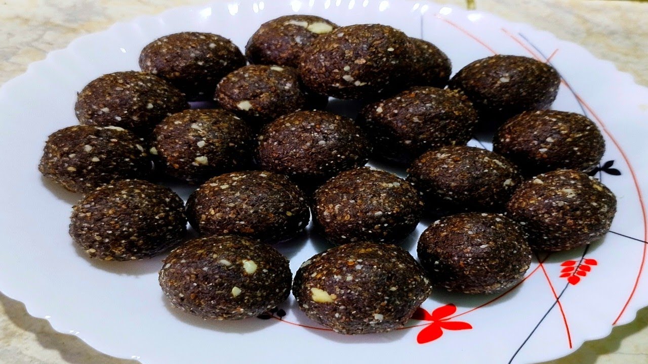 Healthy Nalla Nuvvula Laddu Recipe/Black Sesame Laddu recipe/Weight ...