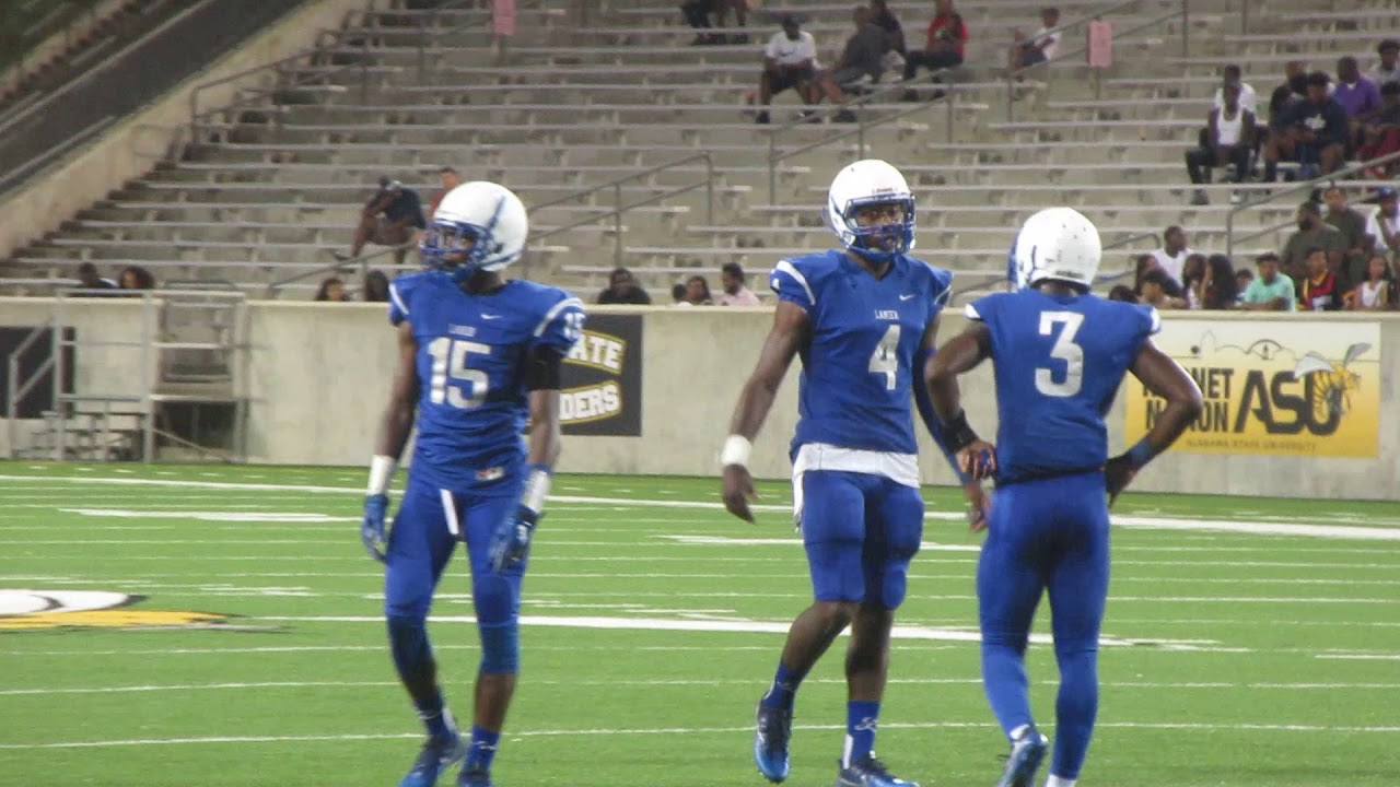 Sidney Lanier Poets Quarterback James Foster Touchdown Pass vs The ...
