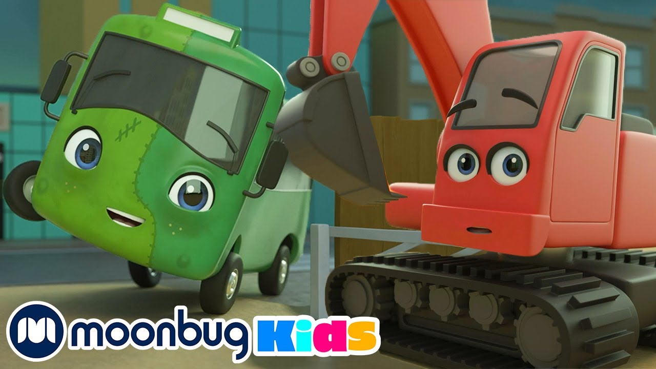 Zombie Buster At The Carwash | @gobuster-cartoons | Kids Cartoons - YouTube