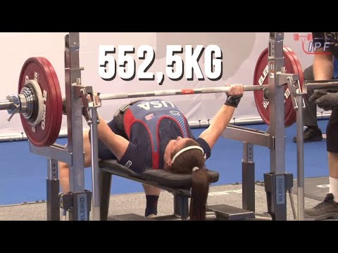 Meghan Scanlon USA | 1st Place 552,5kg Total | 63kg Class | IPF Worlds ...