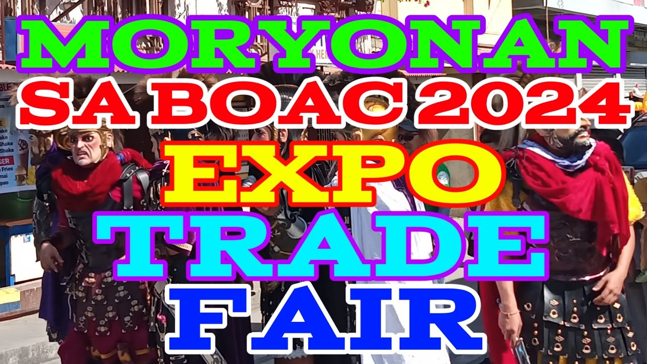 MABUHAY! WELCOME TO: BOAC MARINDUQUE | Expo Trade Fair | Souvener Items ...