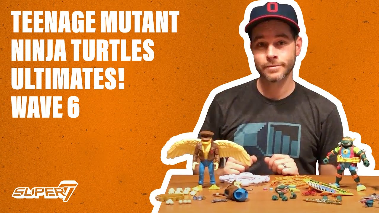 TMNT ULTIMATES! Wave 6 Figures by Super7! - YouTube