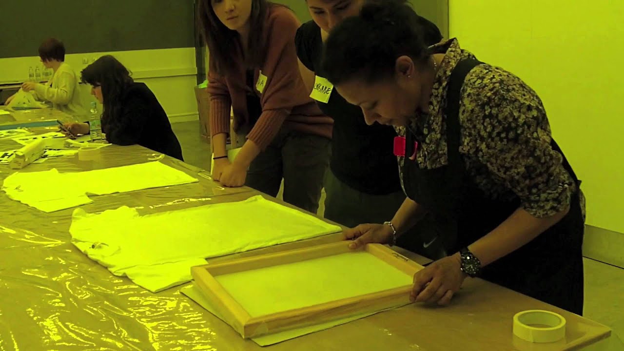 Hanging Out Screen Printing - YouTube