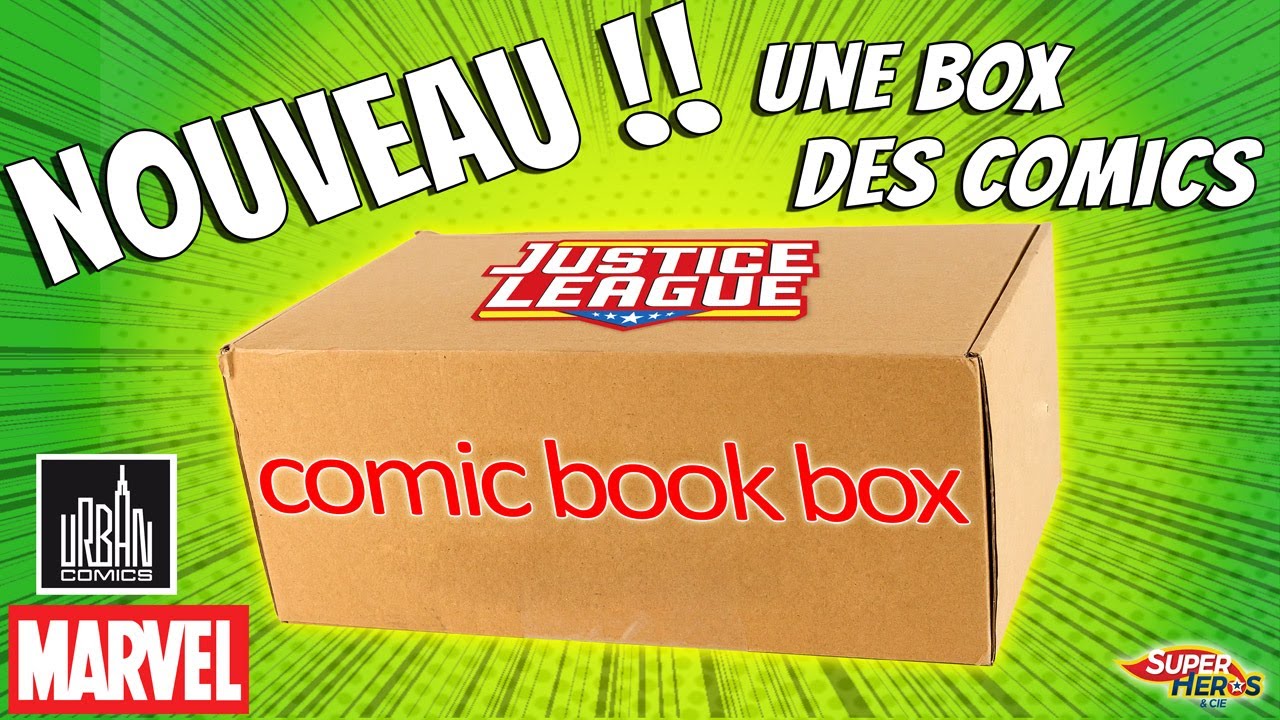 COMIC BOOK BOX La box surprise dédies aux Comics c'est nouveau et j ...