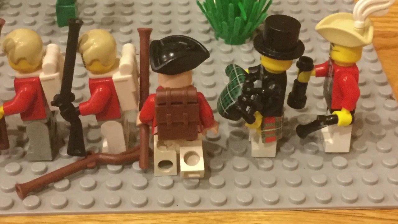 Lego Revolutionary War Battle - YouTube