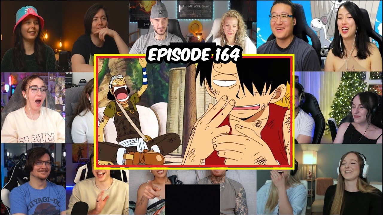LUFFY IMITATES ZORO AND SANJI! | One Piece Episode 164 Reaction Mashup ...