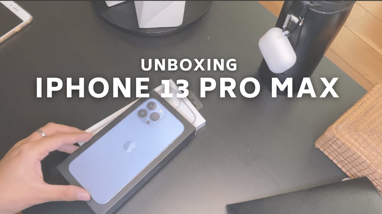 vlog: unboxing del iPhone 13 pro max - YouTube