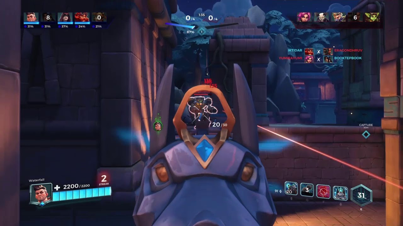 Paladins Viktor Gameplay - MnK and Controller (PS4) - YouTube