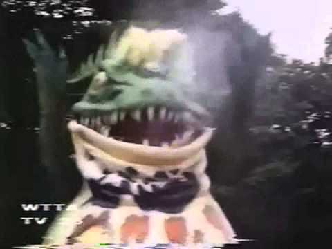Terror Toad eats four power rangers - YouTube