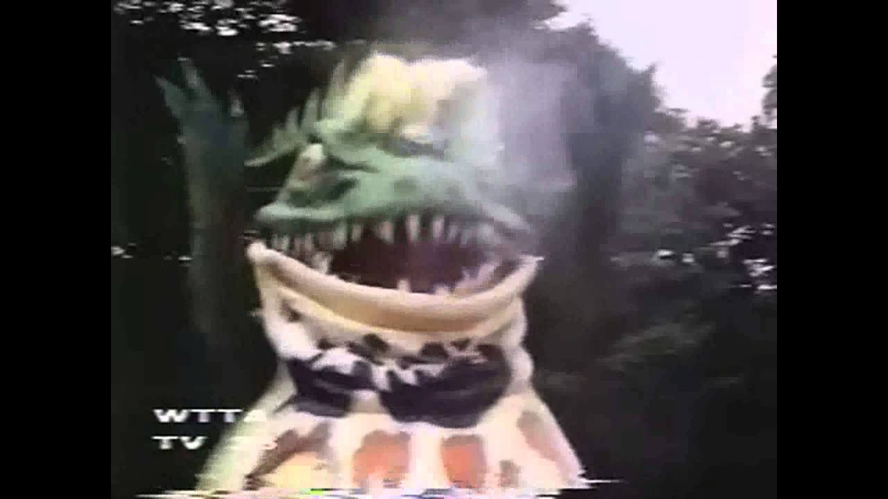 Terror Toad eats four power rangers - YouTube