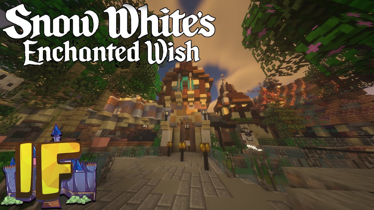 ImagineFun Disneyland in Minecraft - Snow White's Enchanted Wish Ride ...