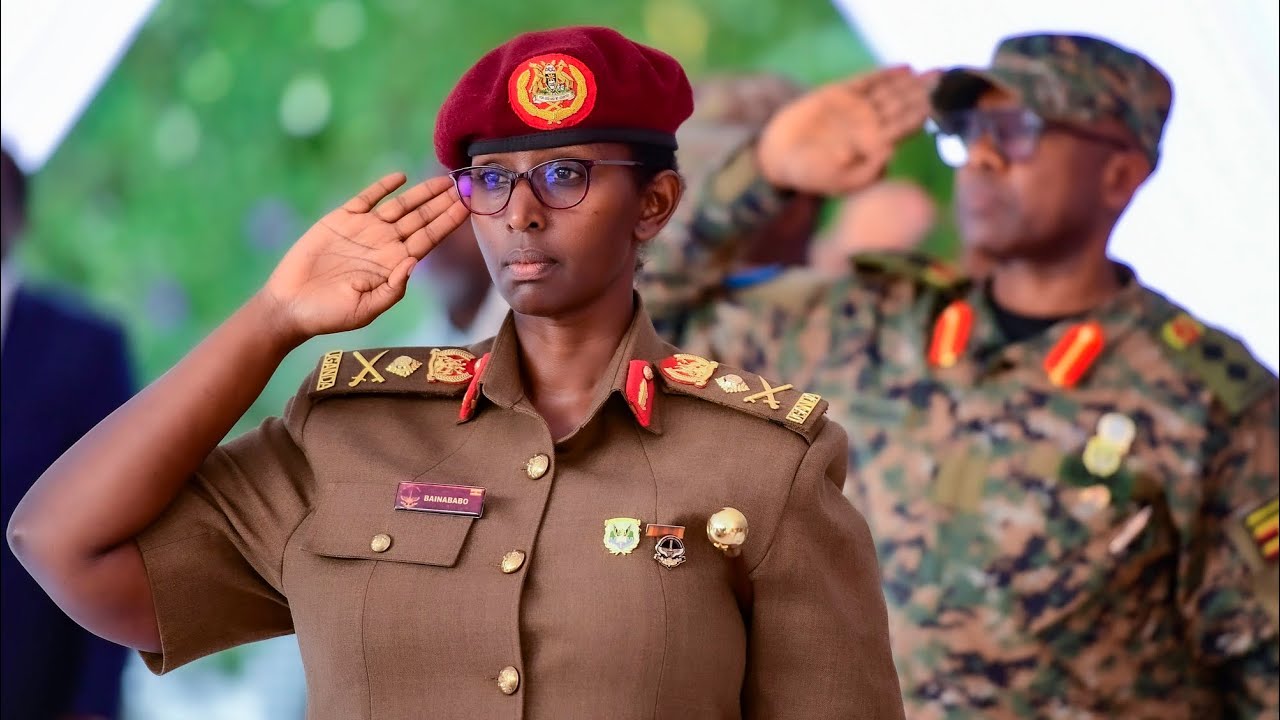 SFC Female Commander Brig Gen Charity Binababo grateful to H.E Museveni ...