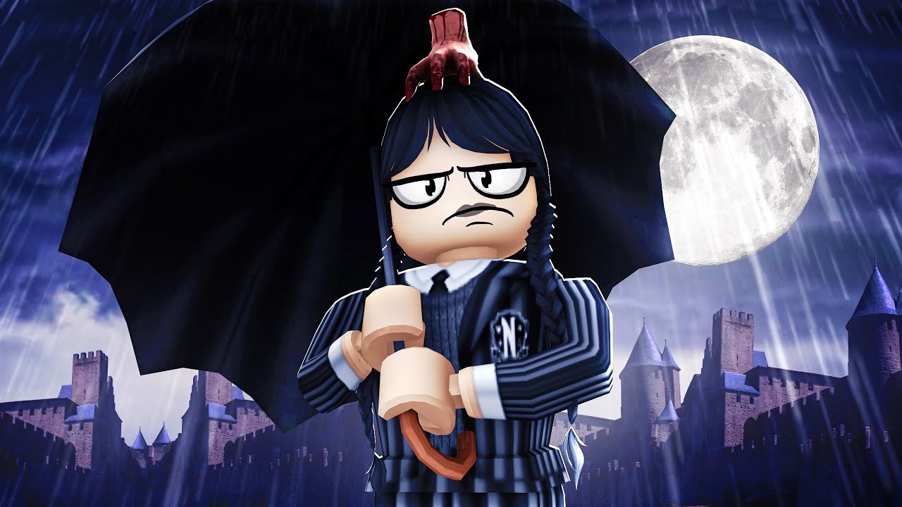 HORROR WEDNESDAY ADDAMS!! STORY - [Roblox/HD] - YouTube