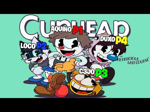 Cuphead DLC, pero SOMOS 4 JUGADORES! Ft. Aquino, Duxo y Locochón (los WBNS OG)