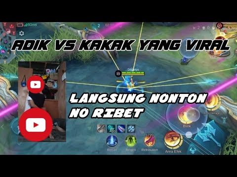 VIDIO VIRAL ADIK VS KAKA LINK MEDIA FIRE !! - YouTube