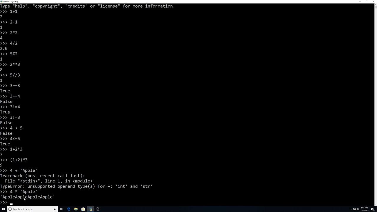 Python Practice: The Interactive Shell - YouTube