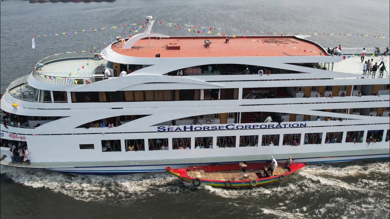 চাঁদপুরের নতুন লঞ্চ এম ভি ময়ূর-১০ | Chandpur new launch Mv Mayour-10 ...