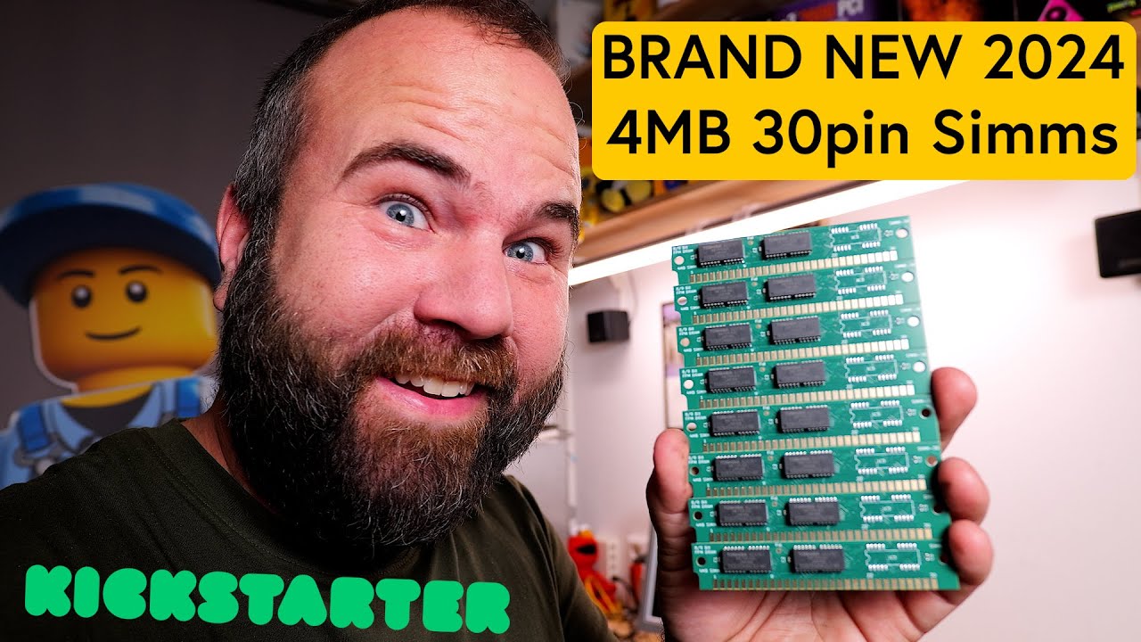 Check This Kickstarter! 4MB 30pin Simm Modules in 2024! - YouTube