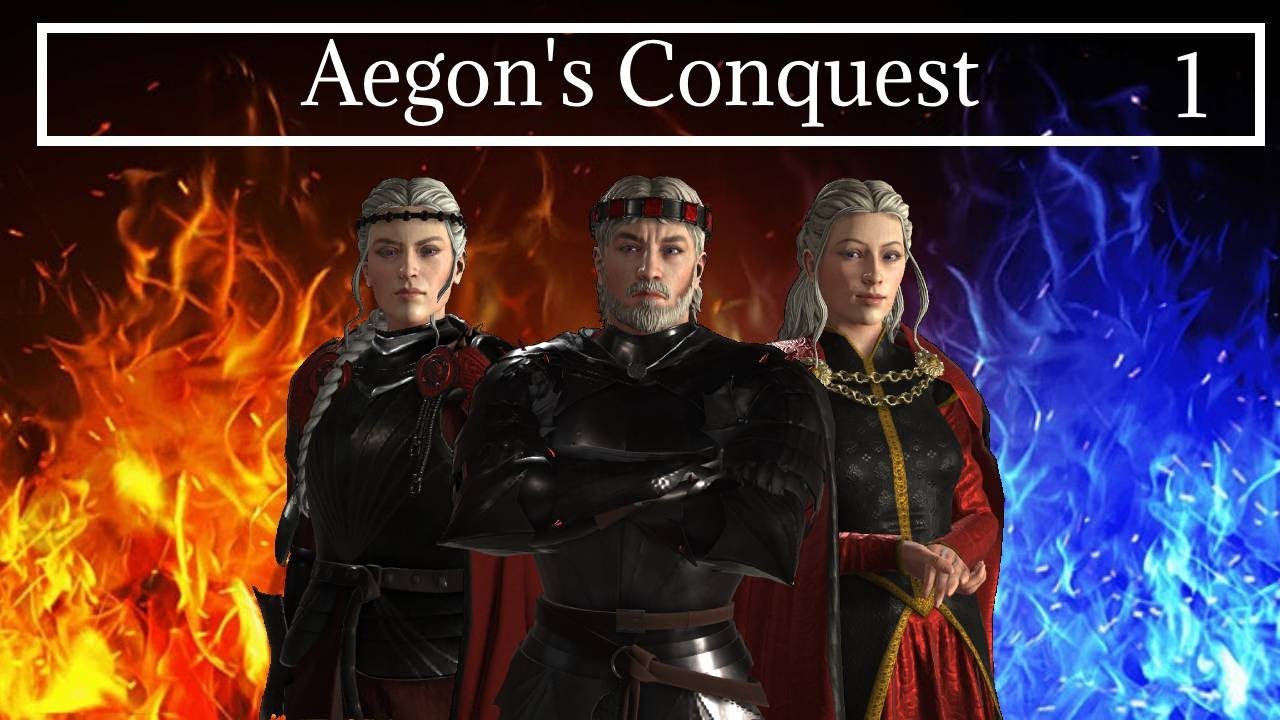 Aegon's Conquest: Crusader Kings III: A Game of Thrones #1 - YouTube