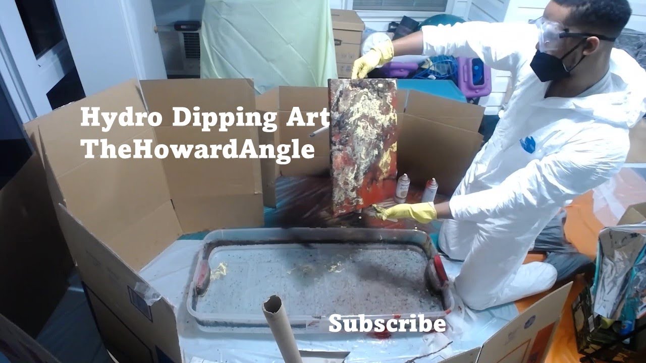 Hydro Dipping Art TheHowardAngle - YouTube