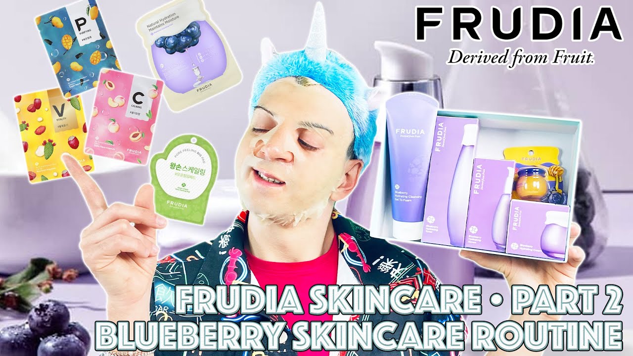 FRUDIA 🇰🇷 SKINCARE, DELIVERED FROM FRUIT 🫐 • PT. 2 • BLUEBERRY SKINCARE ...