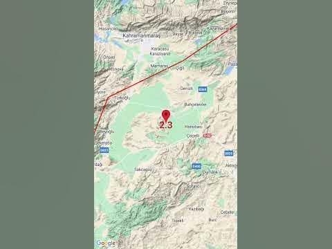 2.3 Gaziantep depremi 30.11.2023 14:18:13 Adana 156km derinlik 10.01km (jRudsonApps) - YouTube