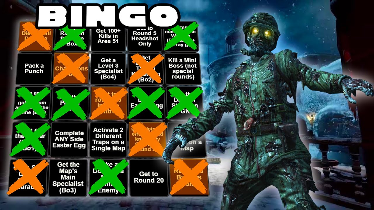 COD Zombies, but it's Lockout Bingo... - YouTube