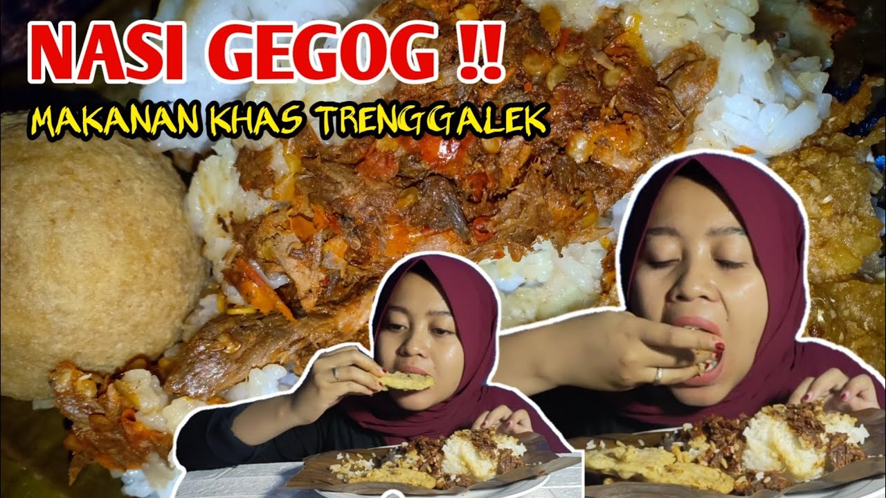 SEDERHANA !! BERBUKA NASI GEGOG 3 RIBUAN ~ MAKANAN KHAS TRENGGALEK ...