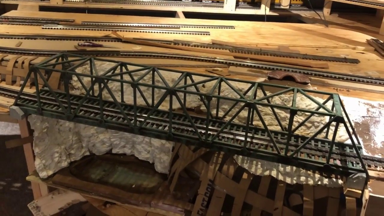 Chris's O-Scale Train Layout - Video Blog 1 - YouTube