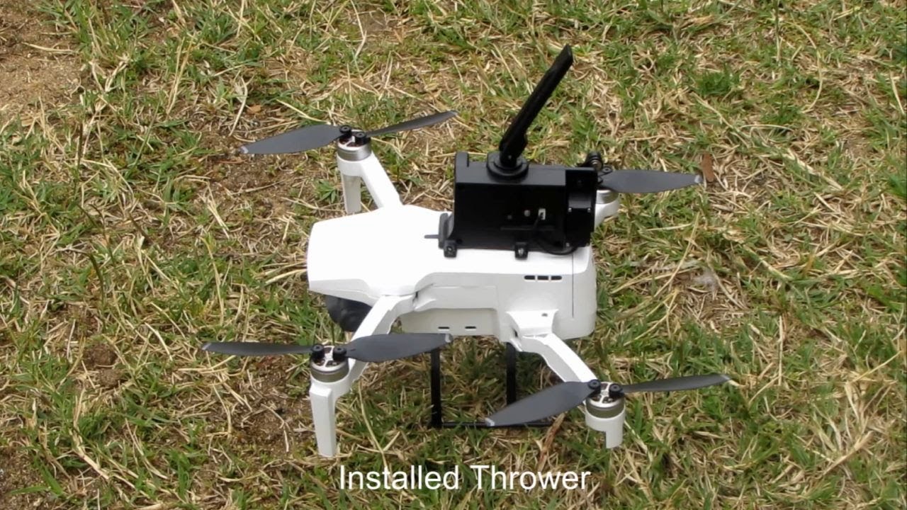 FIMI X8 Mini GPS 3-Axis Gimbal 4K Drone – Air Drop Delivery Thrower ...