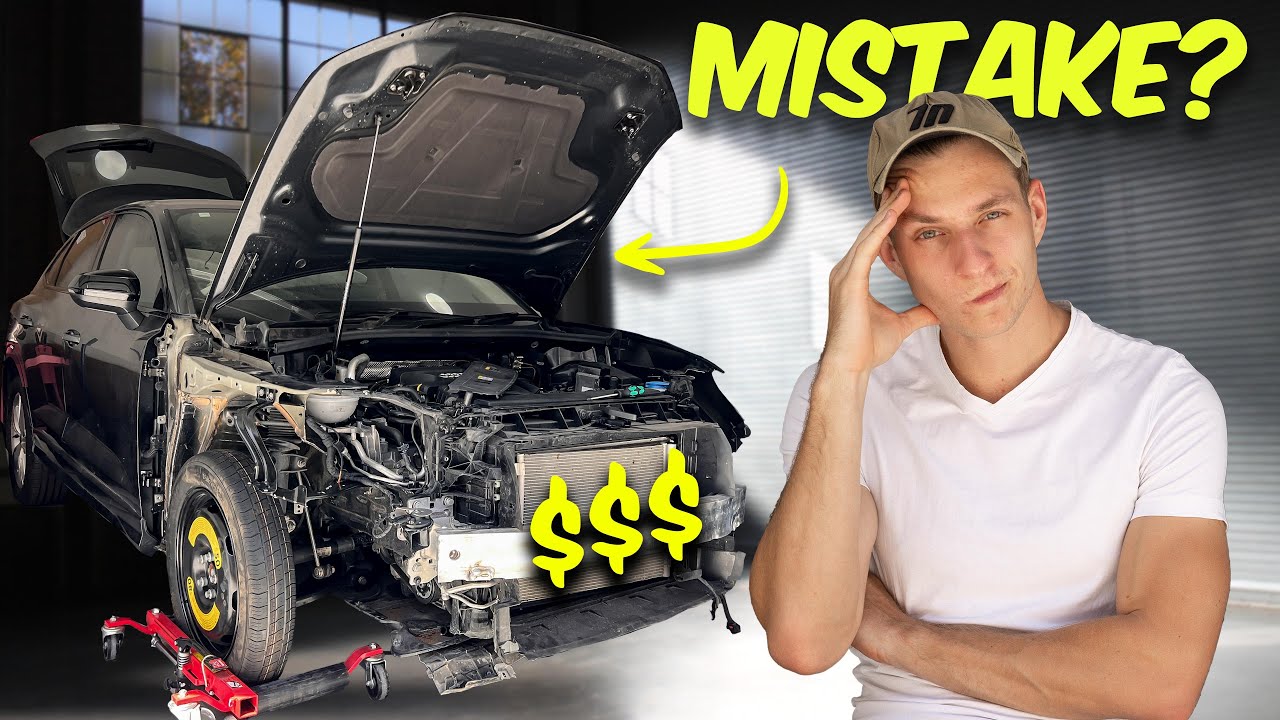 REBUILDING MY CRASH DAMAGED AUDI Q3 SPORTBACK | PART 2 - YouTube