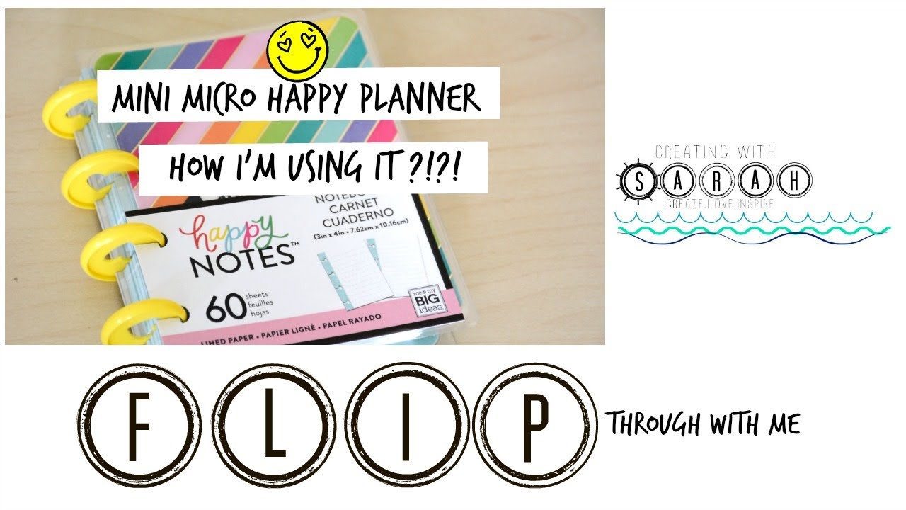 Mini Micro Happy Notes| How I'm using Happy Notes | - YouTube