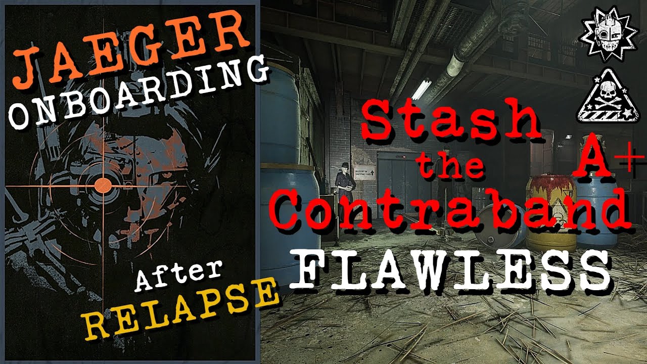 JAEGER ONBOARDING "Stash the Contraband" (PSYCHOSURGERY) FLAWLESS A+ ...
