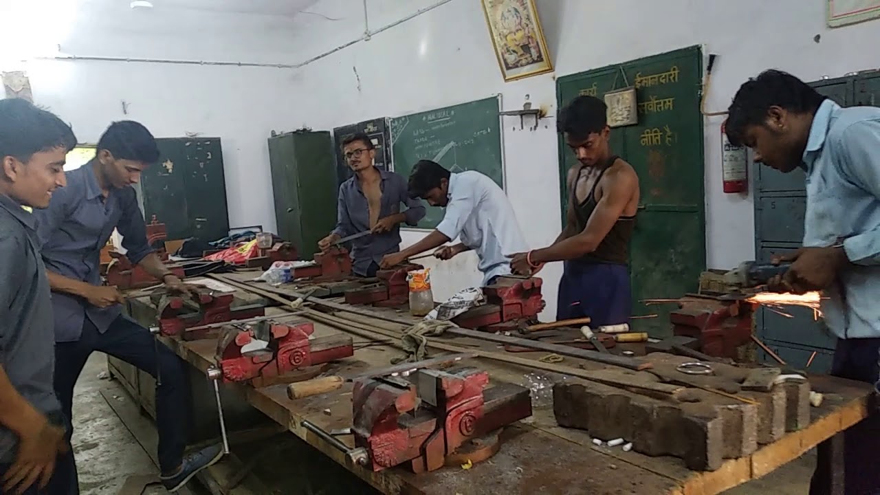 Iti fitter practical 4th semester july 2019 - YouTube