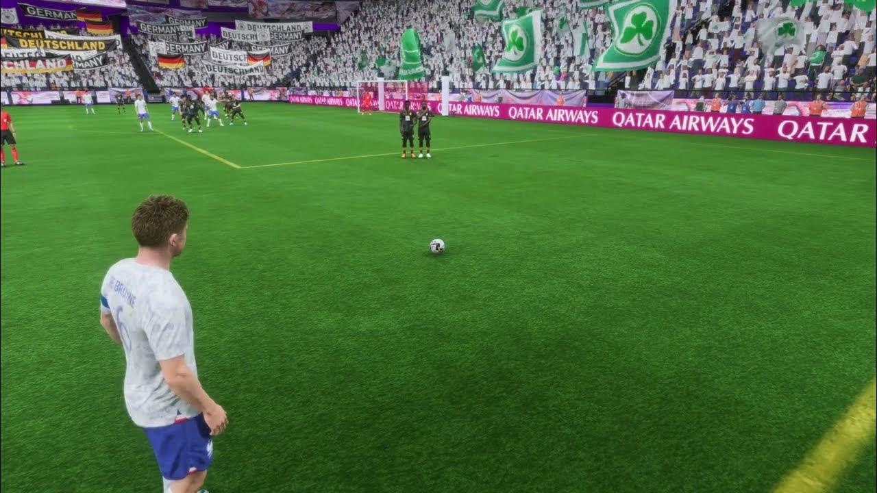 FIFA 23 KDB Efsane Frikik Golü 2 - YouTube
