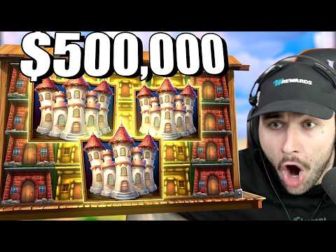 I PRINTED HALF A MILLION ON GREEDYWOLF!! (MAX BETS)