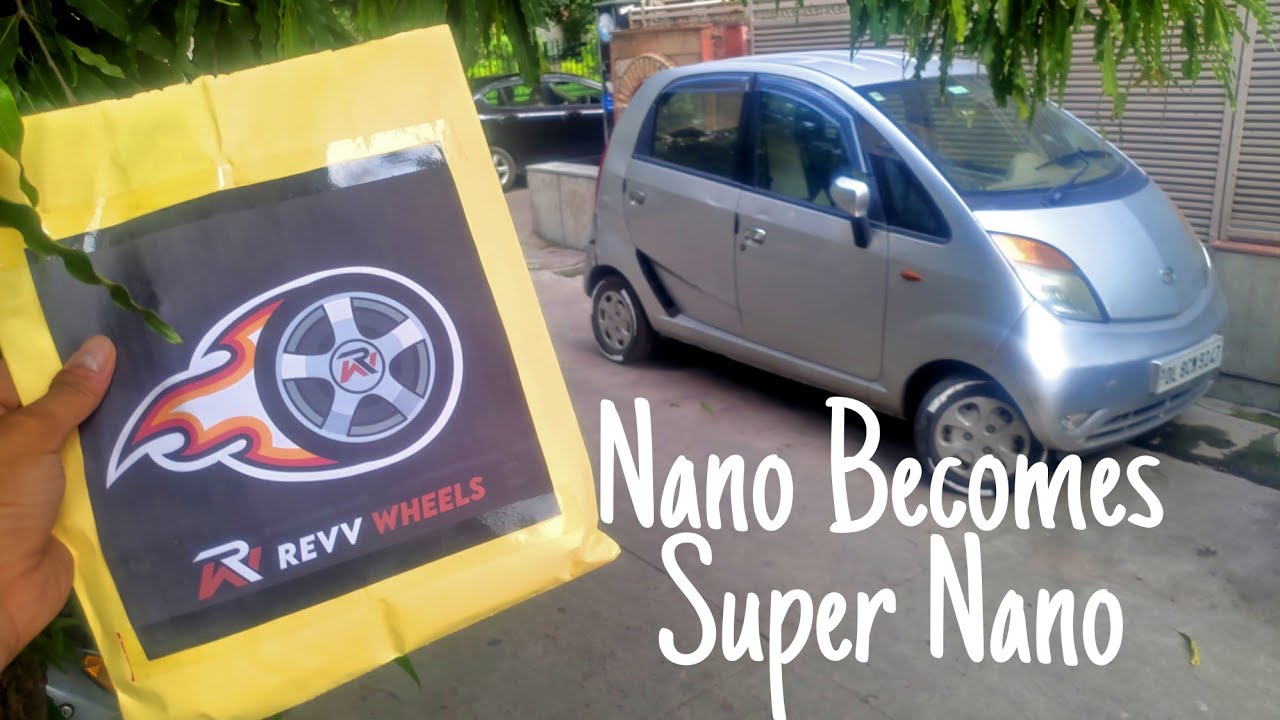 NANO Got Tyre STICKERS by Revv Wheels - YouTube