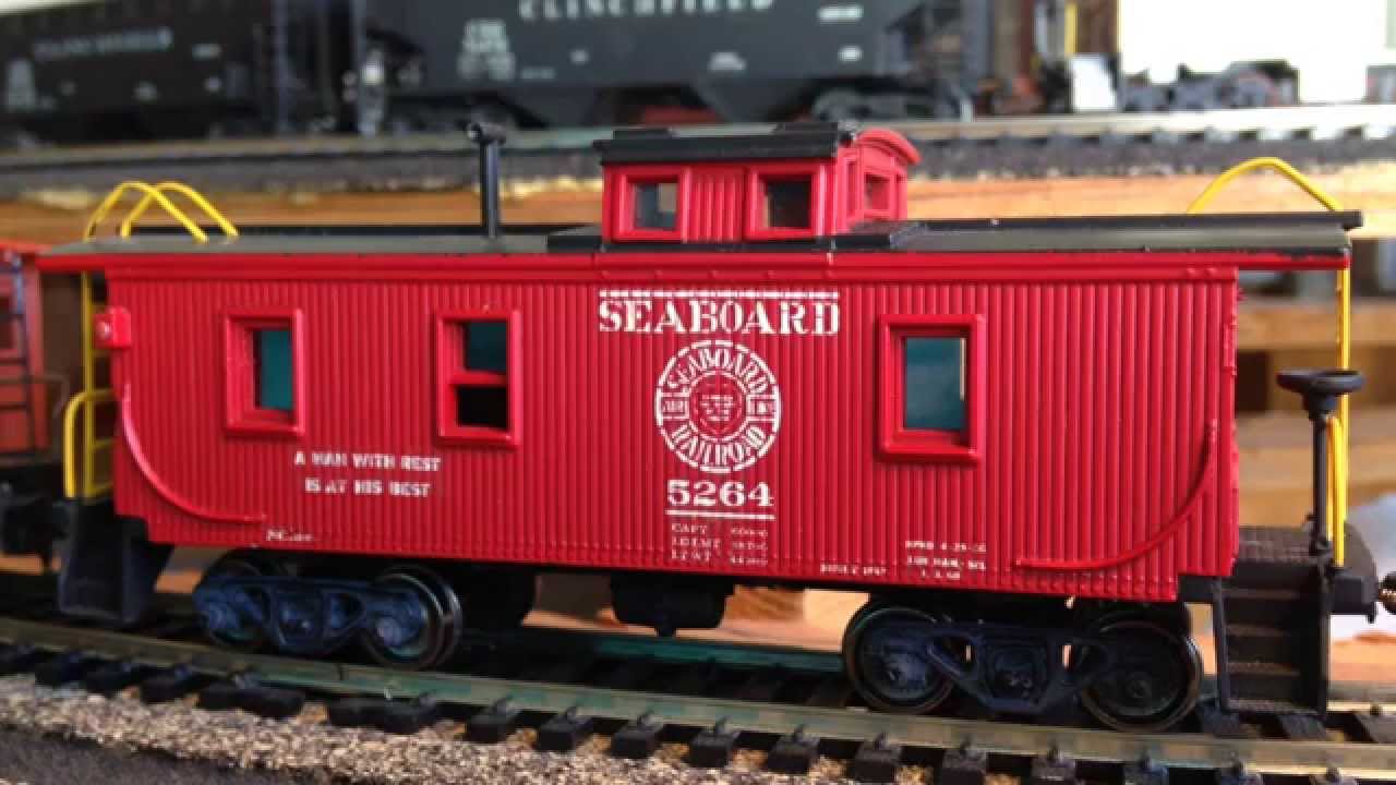 Making a Seaboard Wood Caboose - YouTube