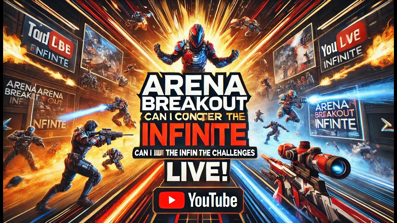 Arena Breakout Infinite | Can I Conquer the Infinite Challenges LIVE! 🚀 ...