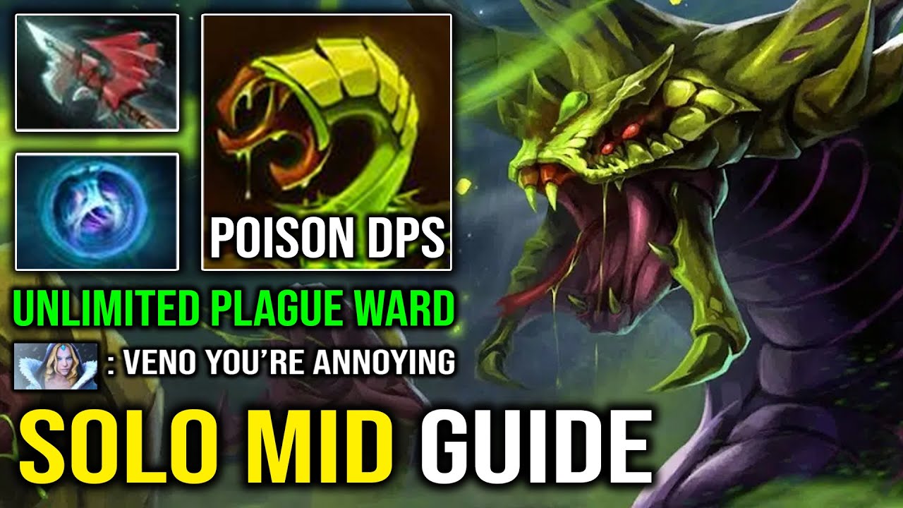 HOW TO SOLO MID & ROAM VENOMANCER Super Poison Slow DPS Annoying Plague ...