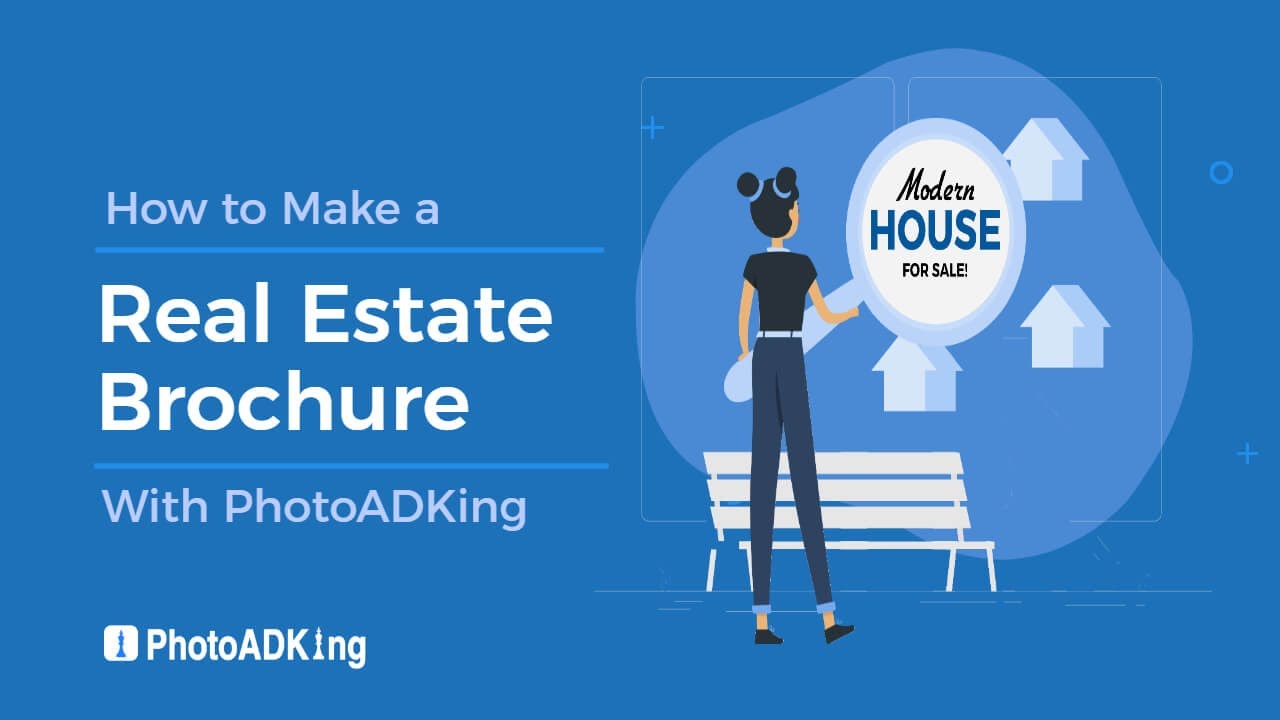 How to make a real estate brochure with PhotoADKing - YouTube