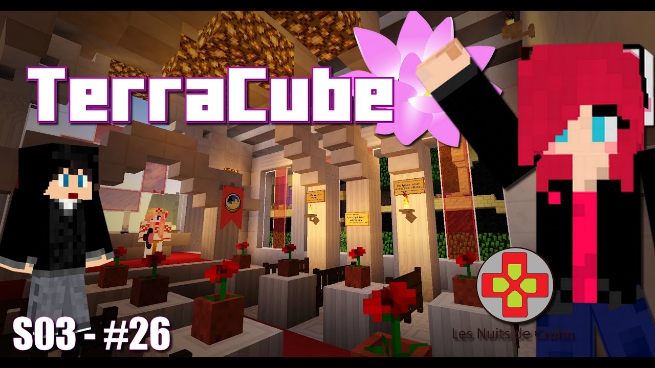 Minecraft | TerraCube: Nuits de Crohn et nouvelles quêtes - S03 - #26 ...