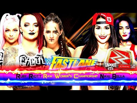 WWE 2K19 - RUBY RIOTT VS NIKKI BELLA [FOR THE RAW WOMENS CHAMPION ...