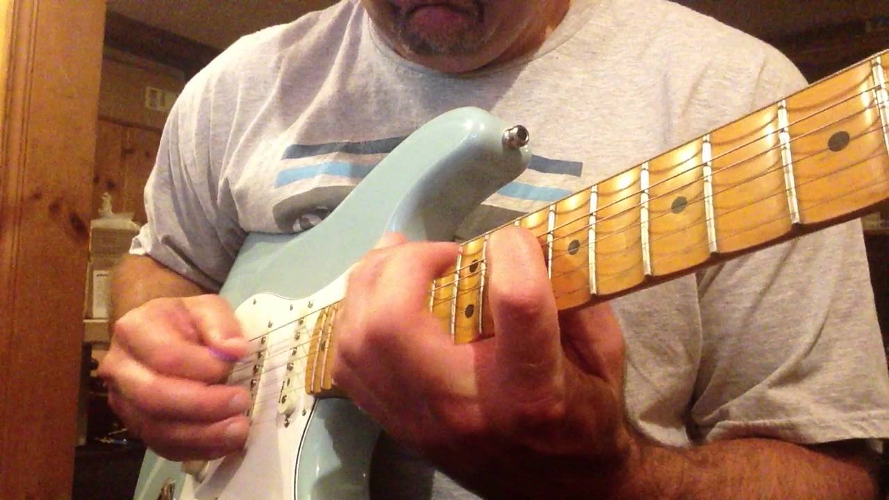 Neoclassical practice rig with with Fargen mini plex Mk.I and YJM strat ...