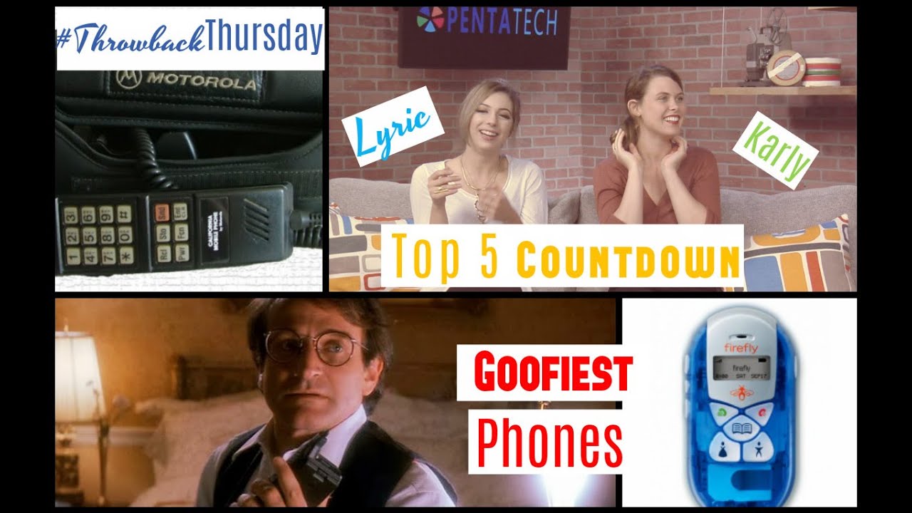 Throwback Thursday: Top 5 Goofiest Cell Phones - YouTube