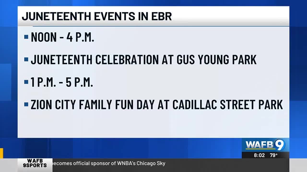 Multiple Juneteenth events taking place this weekend throughout BR area ...